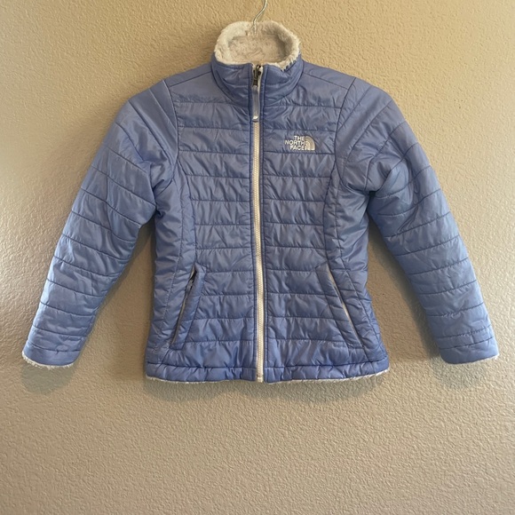 The North Face | Jackets & Coats | The North Face Girls Purple Puffer ...